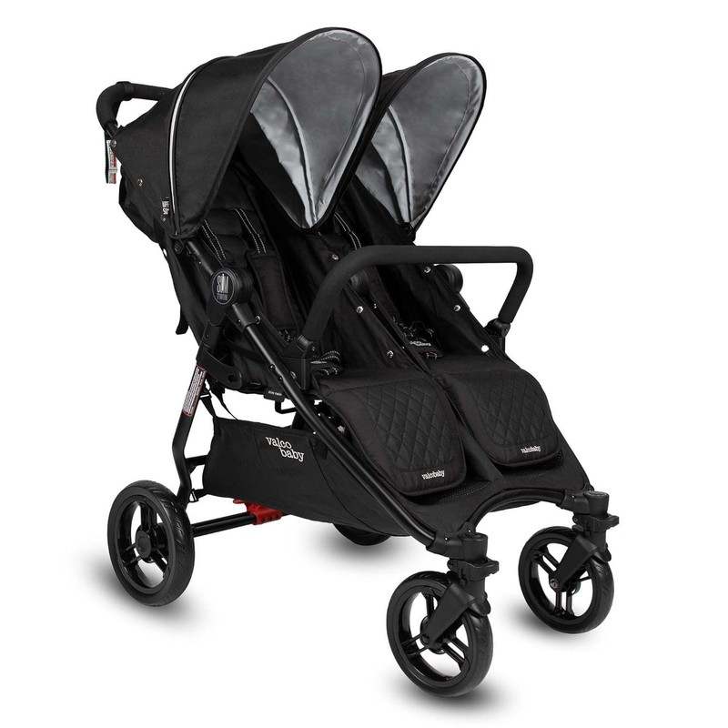New Valco Baby Slim Twin Stroller, 2022, Licorice Black – Kidsy